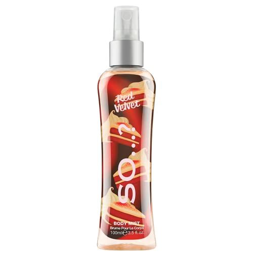SO Red Velvet Body Mist Fragrance Spray 100Ml | Sweet Fragrance Mist ...
