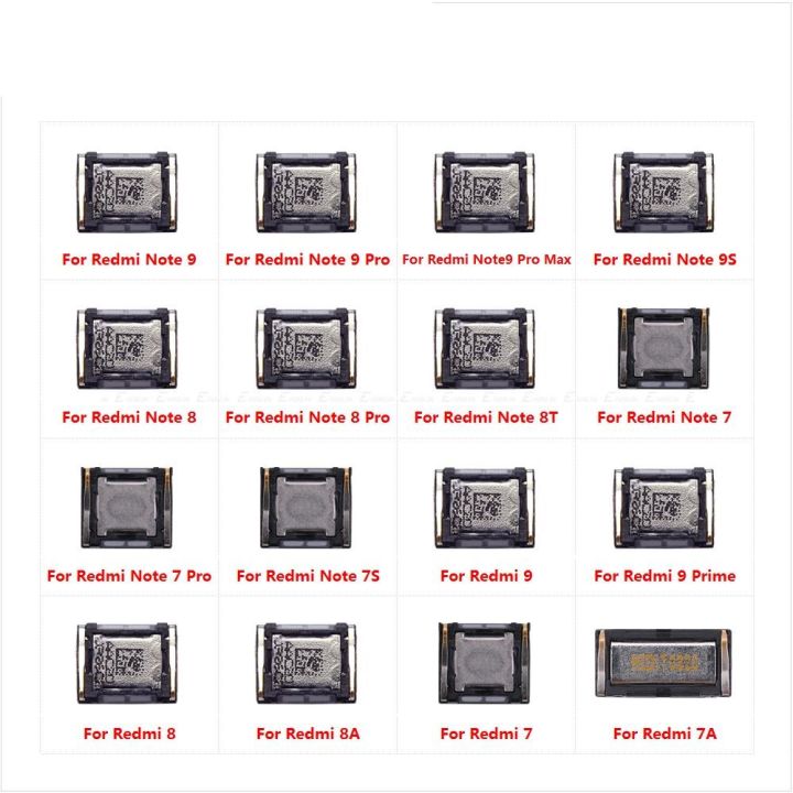 Earphone Earpiece Top Ear Speaker Parts for XiaoMi Redmi Note 9 9S 8T 8 ...