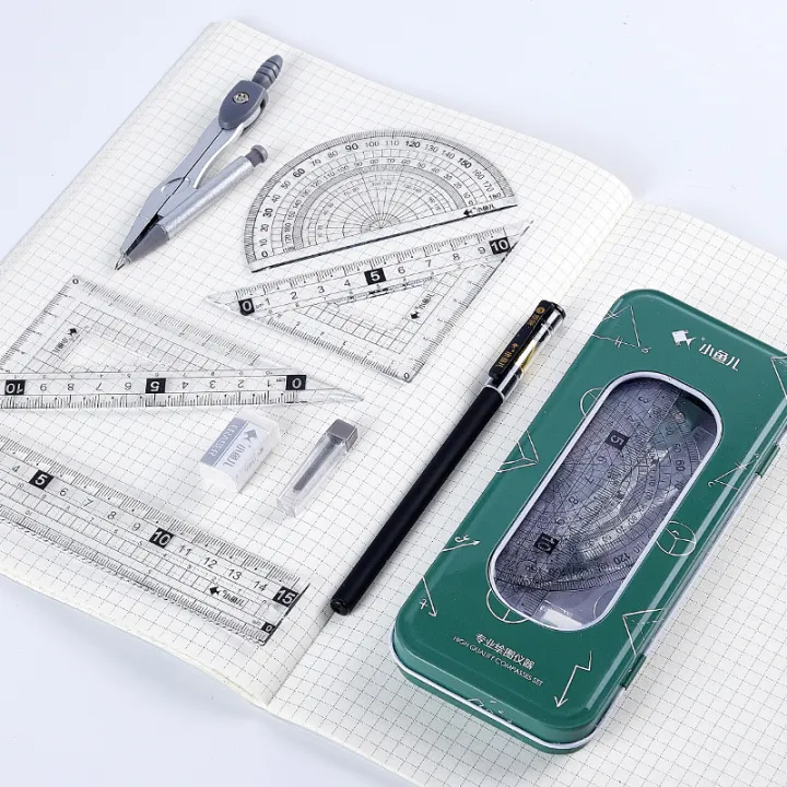 Luhuai CVC Compass Ruler 8 In1 Set Mathematical Geometry Plate ...