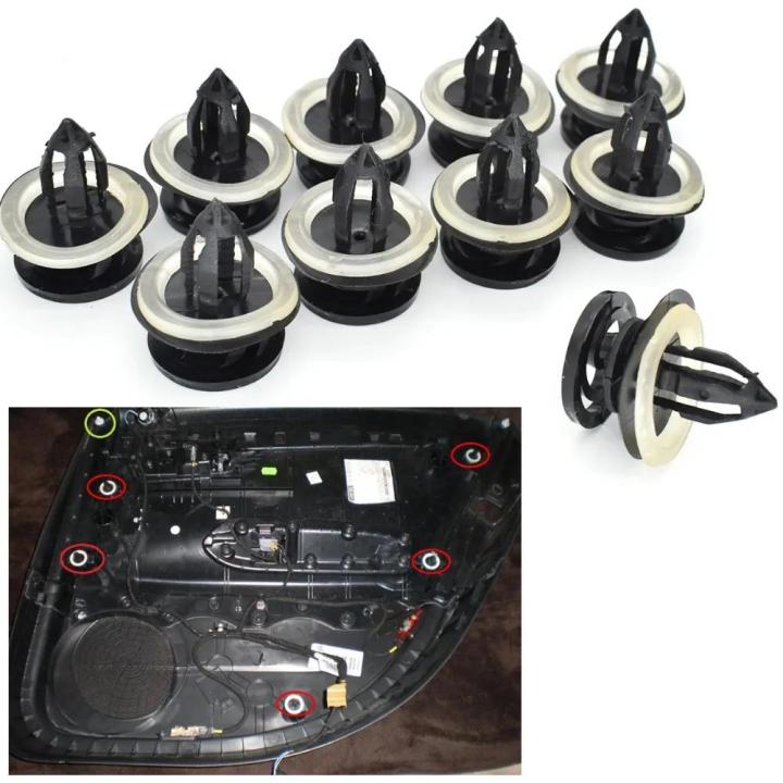 20pcs Door Panel Mounting Clips for AUDI A3/8P A4 B6 B7 A6 VW Exeo ...