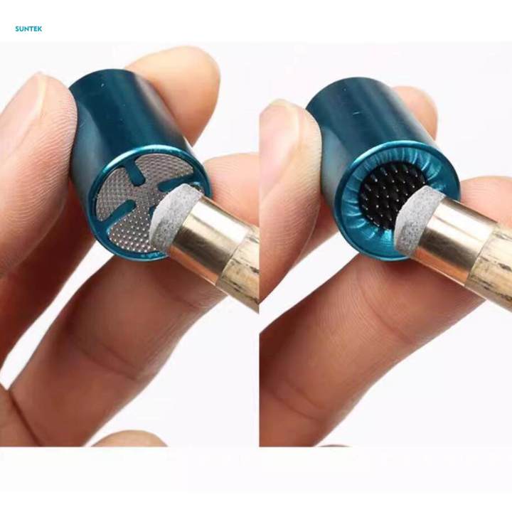Pool Cue Tip Repair Stick Shaper Professional Snooker Cue Tip Shaper ...