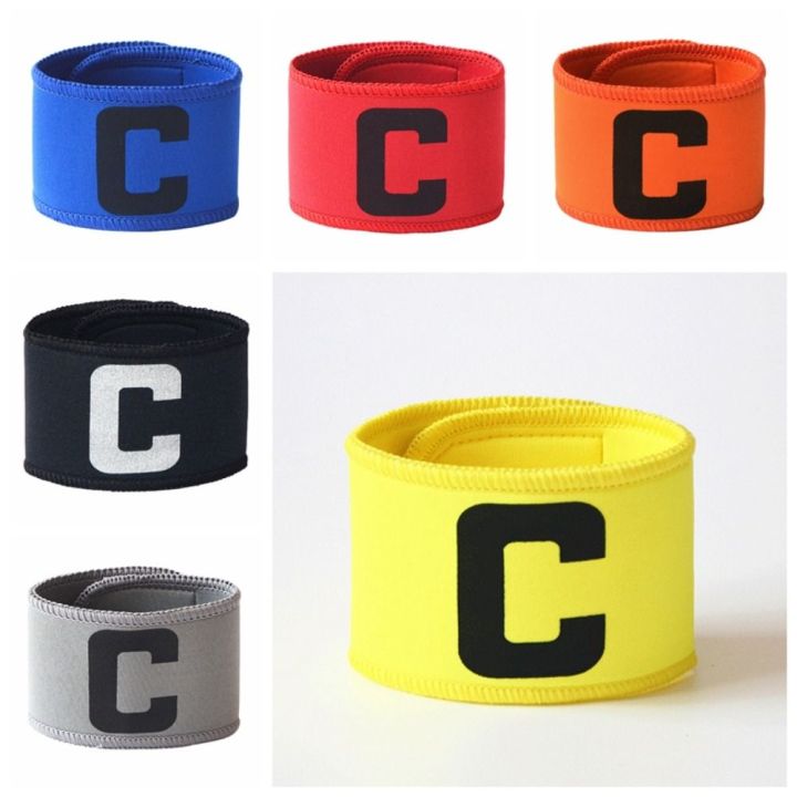Soccer Captain C-shaped Football Captain Armband Adjustable Non-slip ...