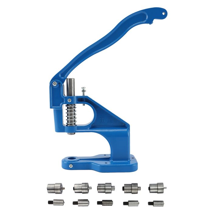 Hand Punch Press Machine for Eyelet Grommet Dies OR Double Cap Rivets ...