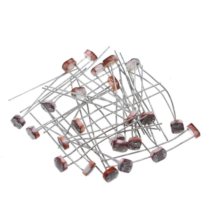20Pcs 5MM Light Dependent Resistor Photoresistor Photoconductive LDR ...