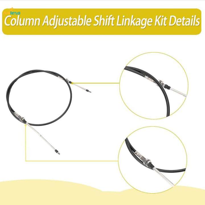 Column Cable Shifter Linkage Stainless Steel Spare Parts Performance ...
