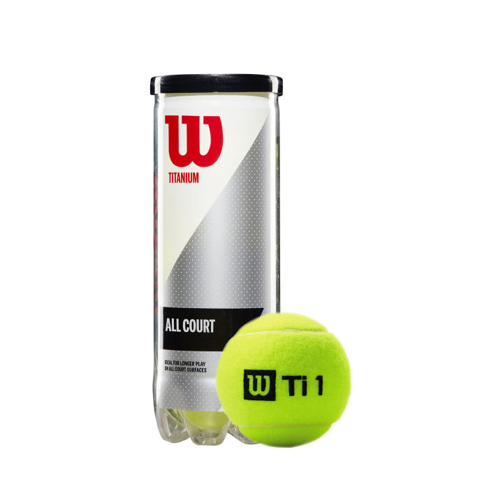 Original Wilson wti tennis ball/WTi4 (3 balls tin) made in Thailand | Daraz.lk
