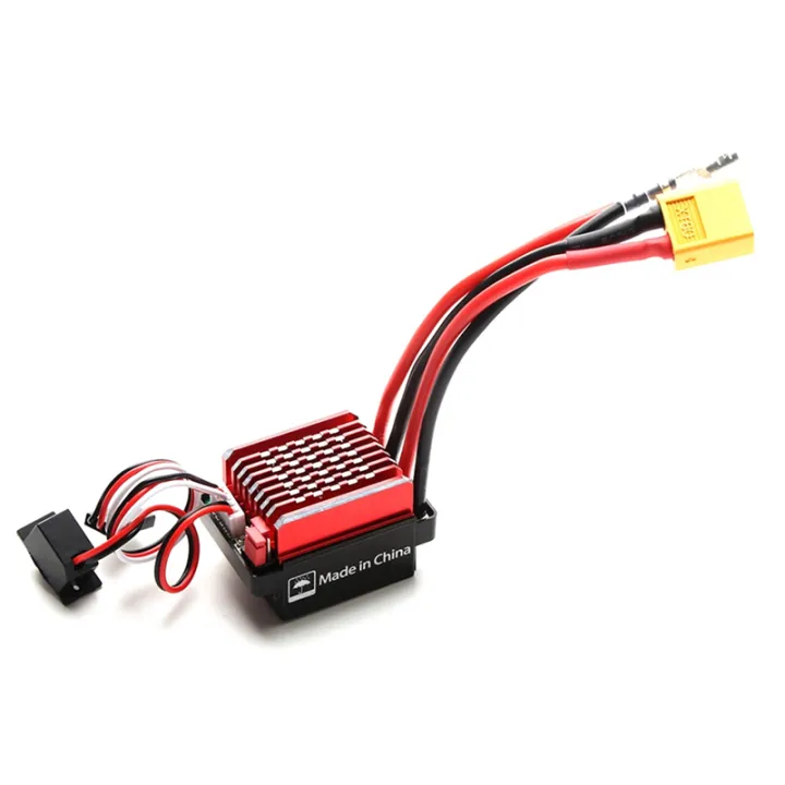 60A Waterproof Dual Way ESC Speed Controller Forward Reverse Brake for ...