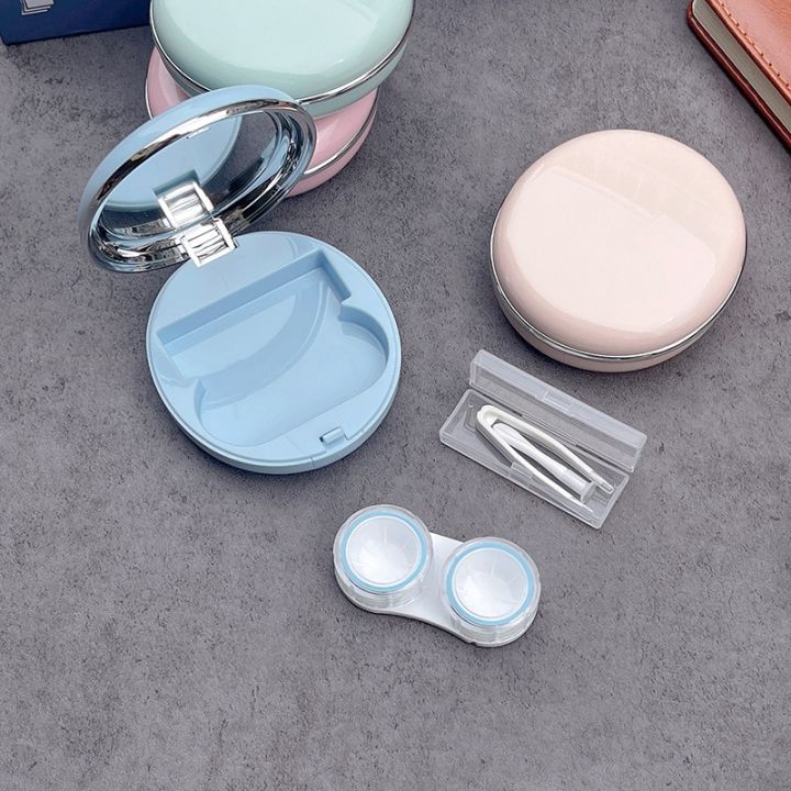 Travel Easy Carry Contact Lense Storage Container Box Candy Color Cute ...