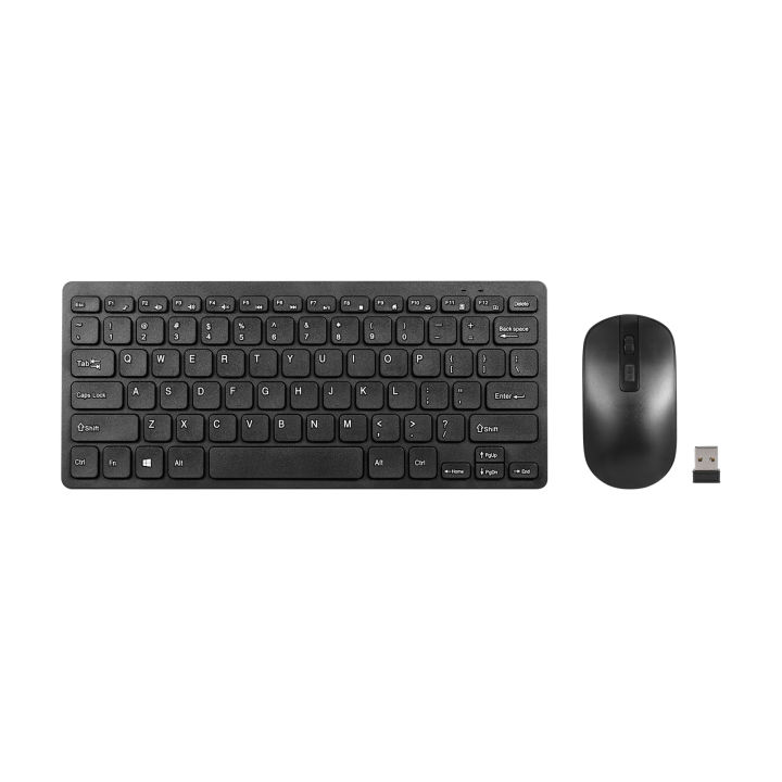 Portable 78 Key 2 4g Wireless Keyboard Km901 Keyboard Mouse Combo Mini Keyboard And Mouse Set