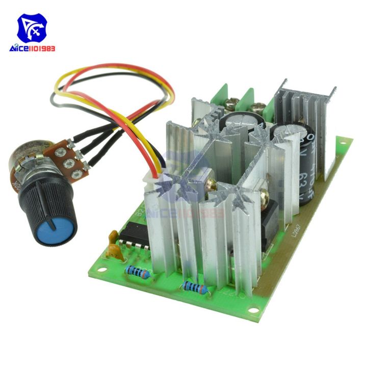 【VA VA VOOM】Universal DC 10v 60V DC Motor Speed Regulator PWM Motor Speed Controller Switch 20A ...