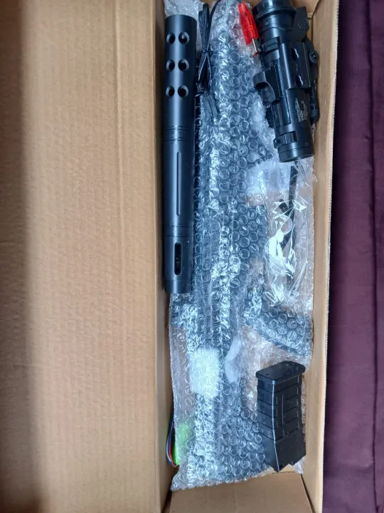 2022 M416 Water Gel Beads gun toy Blaster Rifle Electric Toy Gel Splat ...