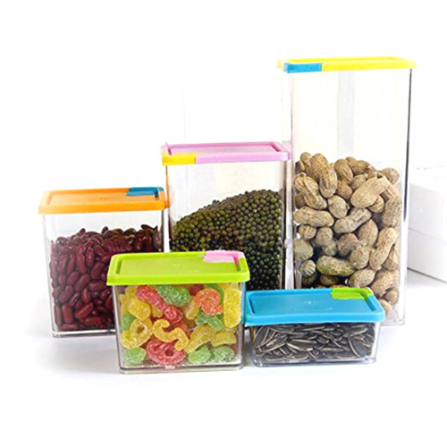 6 Pcs Plastic Storage box Containers (Savvy) | Daraz.lk