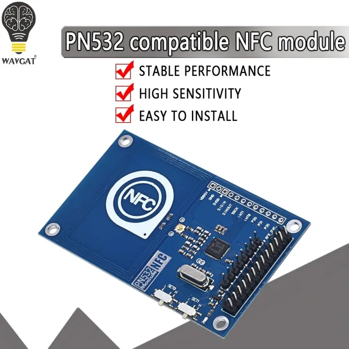 13.56mHz PN532 Precise NFC Module for arduino Compatible with raspberry ...