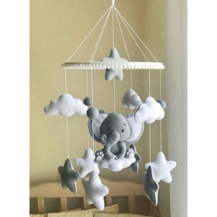 Elephants Baby Cot Mobile | Daraz.lk