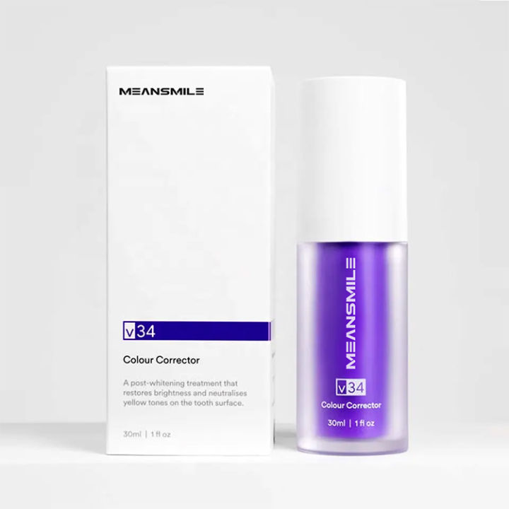 Luxury Package Purple Toothpaste To Whiten Teeth Remove Teeth Stains ...