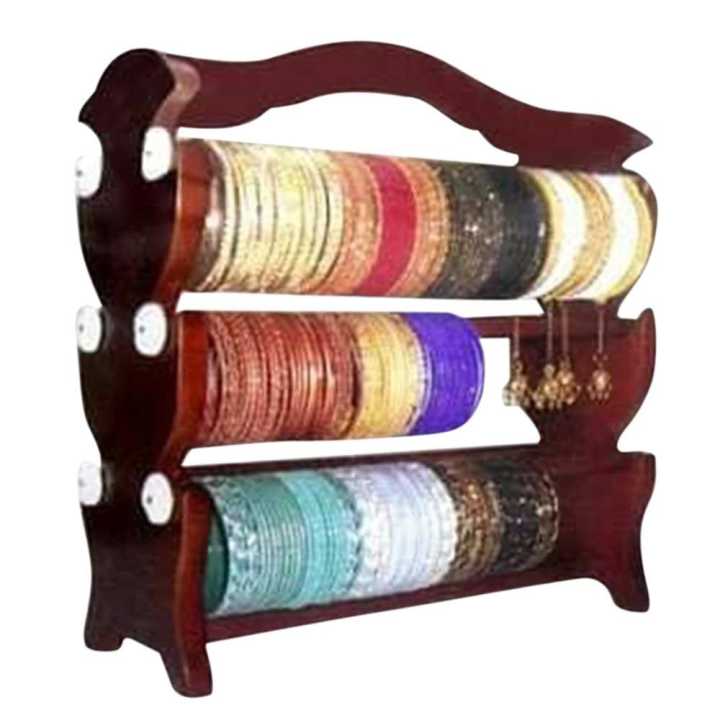 Wooden Bangle Stand / Wooden Bangle Rack / Bangle Stand | Daraz.lk