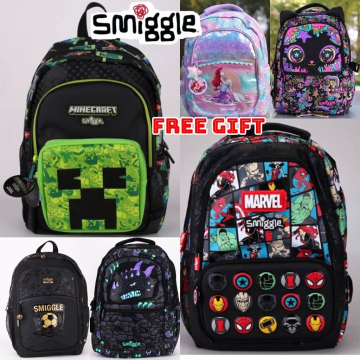 Smiggle primary School Bag Beg sekolah rendah smiggle | Daraz.lk
