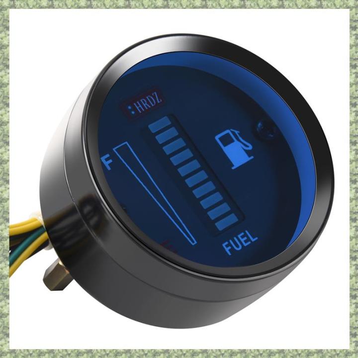 Ktteay 24V 2 Inch 52mm Universal Car Motorcycle Fuel Level Meter Gauge ...
