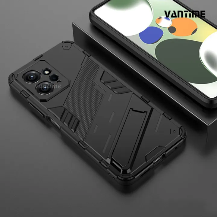Vantime for Xiaomi Redmi Note 12 4G Case Kickstand Ultra Thin Shockproof Matte Back Cover | Daraz.lk