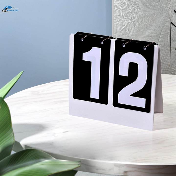 Portable Flip Basketball Scoreboard, Number Scoring Board, Foldable ...