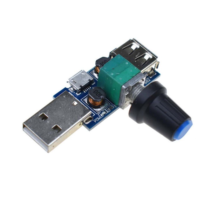 Mini USB Fan Governor Wind Speed Controller Air Volume Regulator ...