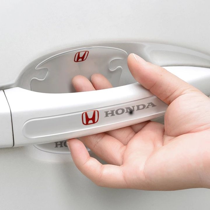 8 Pcs Car Door Handle Door Bowl Protector Transparent Stickers For ...