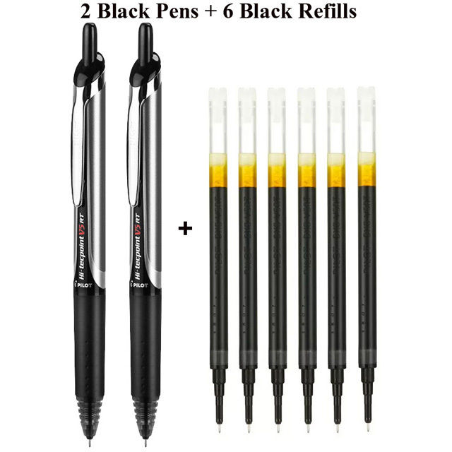 【The Quiet Page】Pilot Hi-Tecpoint Precise V5 Rt Roller Ball Gel Pens ...