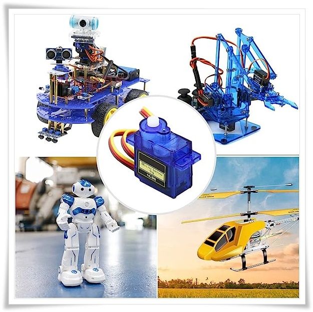 SG90 Mini Gear Micro Servo 9g For Robot RC Airplane Helicopter (ARDUINO ...