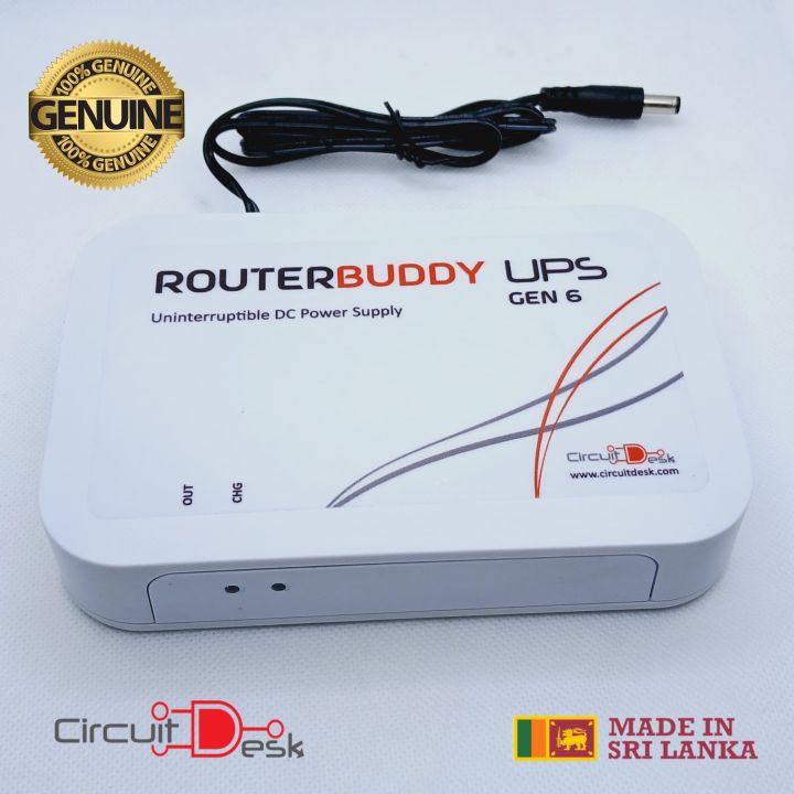 New Version 12V Mini UPS Battery Backup Power Backup Uninterruptible ...