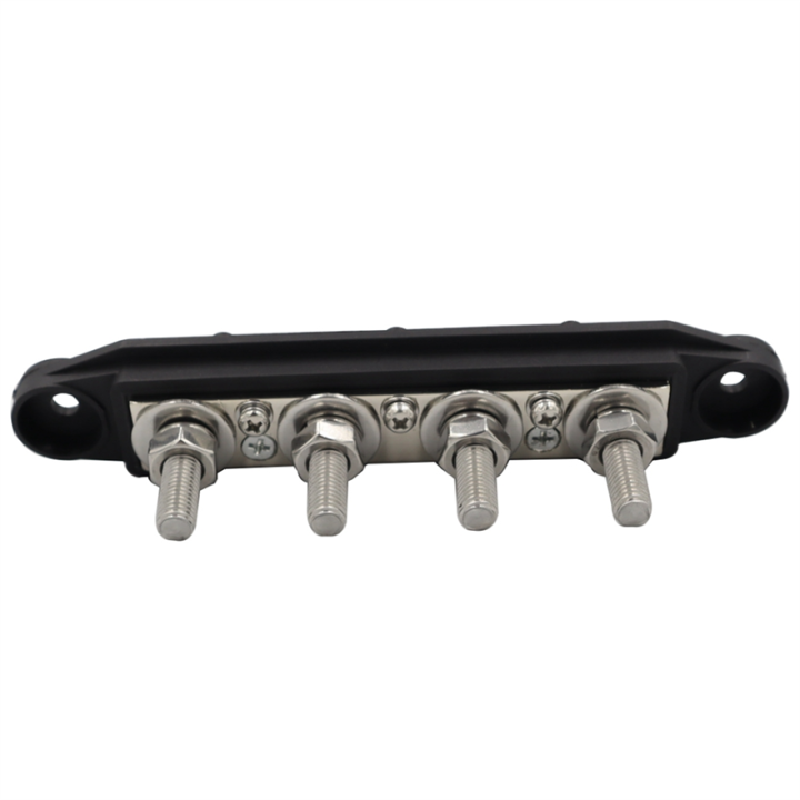48V 250A 4 Terminal Studs Busbar Power Distribution for RV Ship Car ...