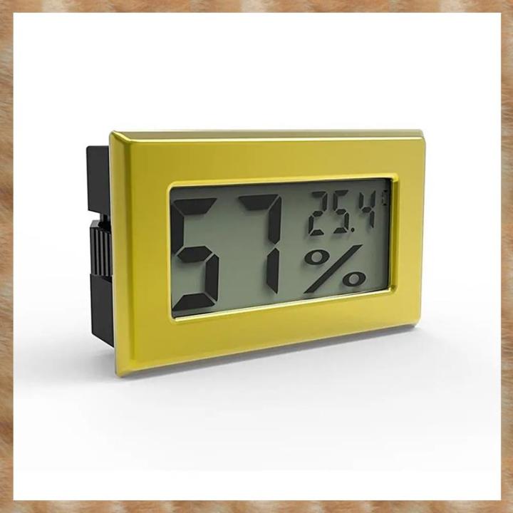 Humidor Hygrometer Accurate Humidity Sensor Temp and Humidity Gauge ...