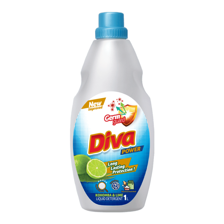 Diva Power Germ Guard Liquid Detergent 1L | Daraz.lk