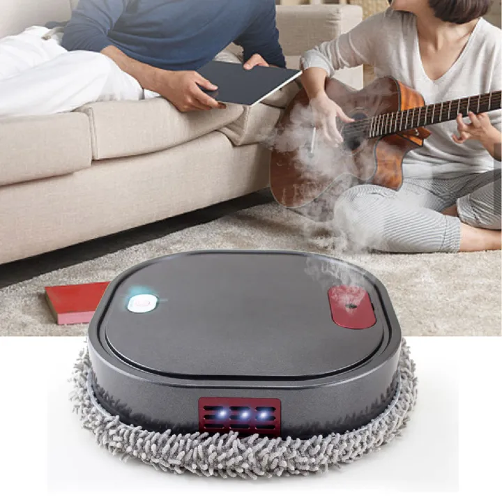 Sweeping Robot Automatic Electric Floor Mops 1500 MAh Mopping with ...