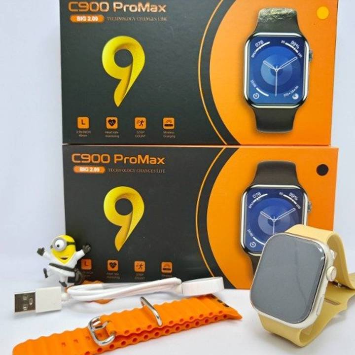 C900 PRO MAX Series 9 SMART WATCH | I9 Pro Max | T800 Ultra | I10 Pro ...