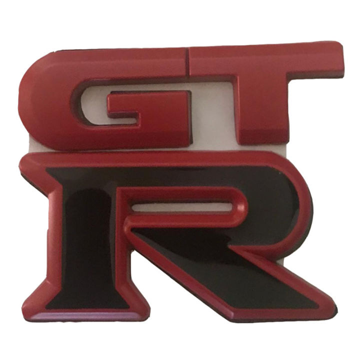 3D Metal GTR Badge Car Fender Body Trunk Decoration Sticker For Nissan ...