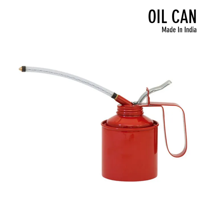 Oil Can Manual Lever Pump Lubricator - 3/4 Pint - 350 CC - 350 ml ...