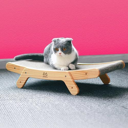 Corrugated Paper Cat Scratching Board Deformed Cat Bed Vertical ...