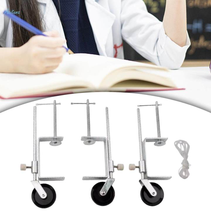 Fixed Pulley and Table Clamp Physics Experiments Kits for School ...