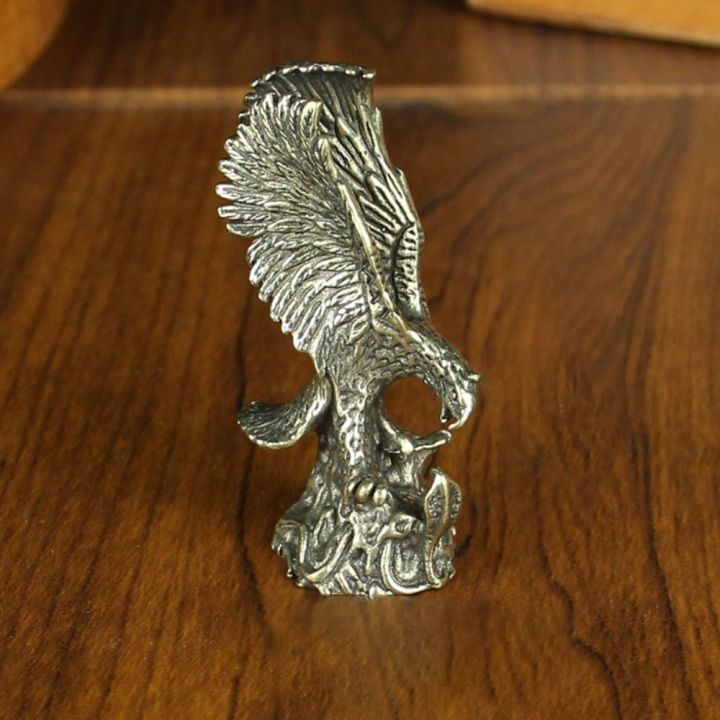 Realistic Solid Eagle Statue Animal 3D Simulation Eagle Wings Ornaments ...