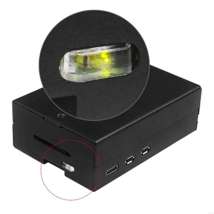 G8DB Sturdy Aluminum Housing Case For RPI 5 Heatsink Enclosure Box Heat ...