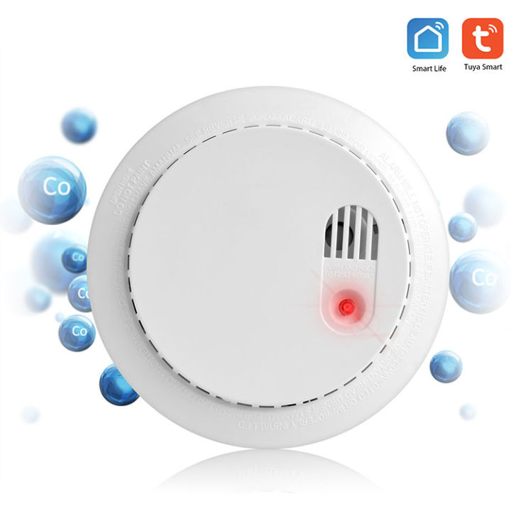 Smoke Detection Wi-Fi Smoke Detector Smoke Usage Sensor | Daraz.lk