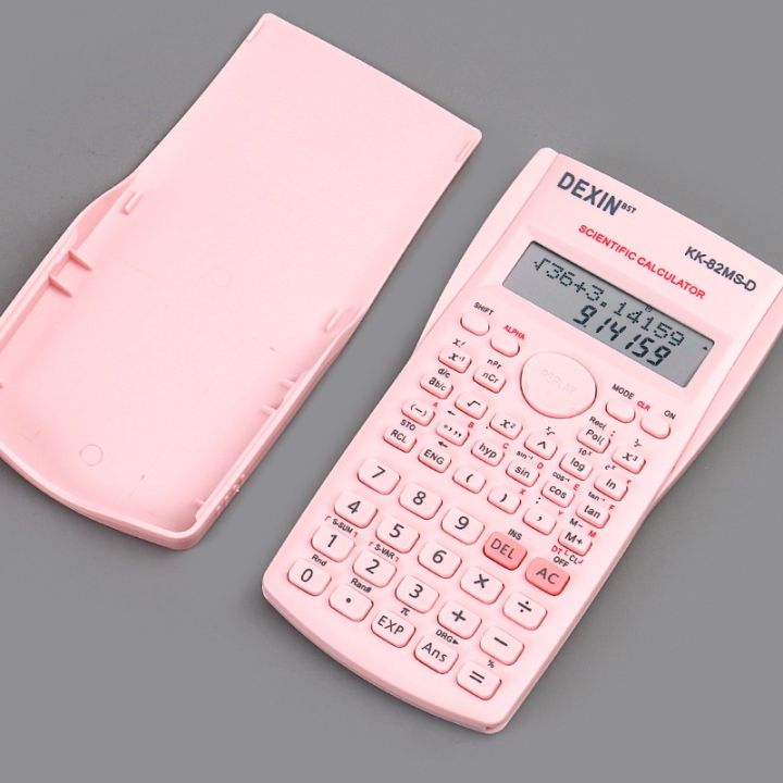 Scientific calculator, double line function calculator with liquid ...