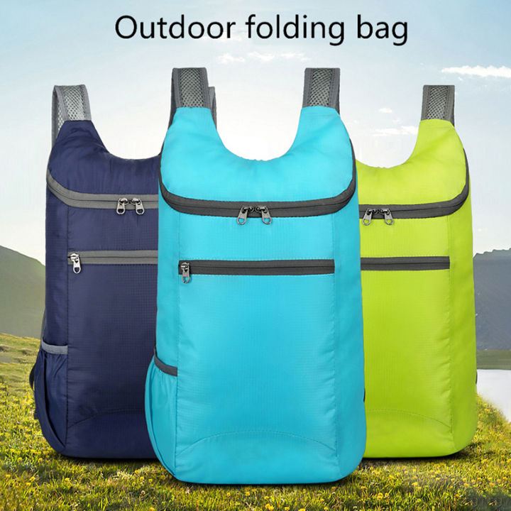 20L Lightweight Foldable Bag Outdoor Backpack Camping Hiking Travel ...
