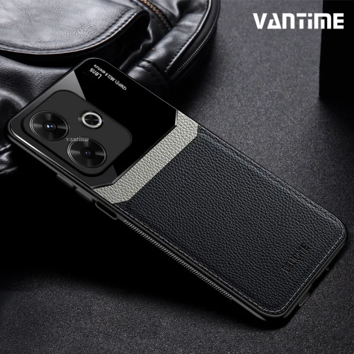 Vantime for Xiaomi Redmi 13 / Poco M6 4G Case Protect Camera Hybrid Slim Matte Cover | Daraz.lk