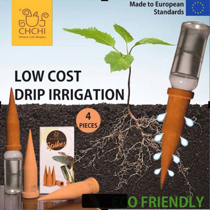 Drip irrigation system 4 pieces(low cost) Eco friendly Automatic self ...