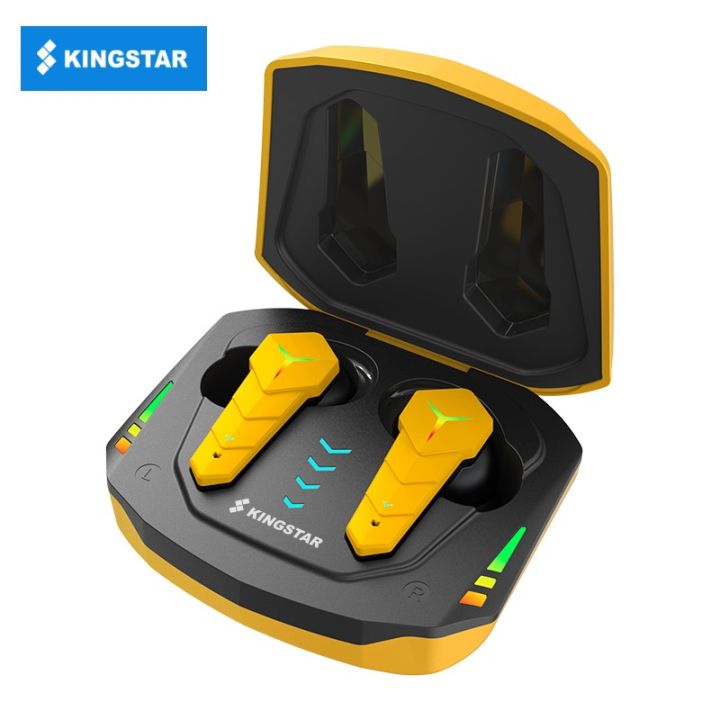 Kingstar RGB Gaming Earbuds Low Latency TWS Bluetooth Headset with Mic ...