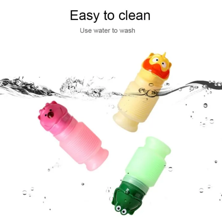 New Polypropylene Urinal Bottle Yellow Green Pink Foldable Portable ...