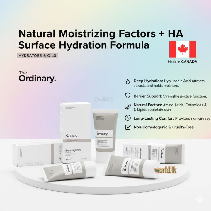 The Ordinary Natural Moisturizing Factors Ha Surface (Code NMFH ...