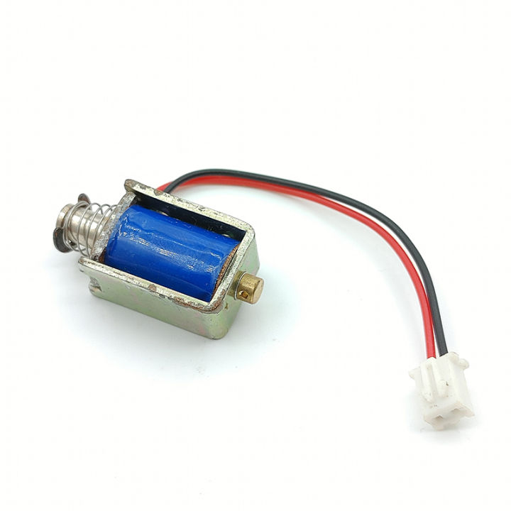 0520L DC 12V Electromagnet Through Push Pull Type Mini DC Electromagnet ...