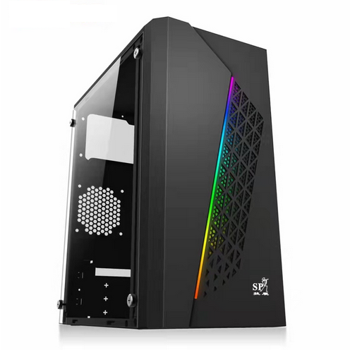 Firewings transparent computer MicroATX Casing USB3.0 port with RGB ...